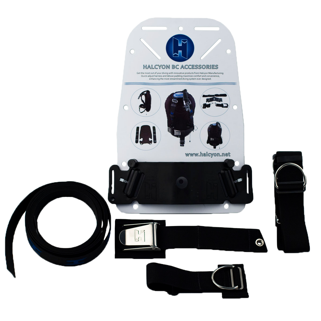 Halcyon Stainless Steel Backplate w/ Harness – Deep Dive Dubai