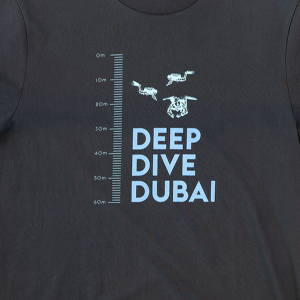 Deep Dive Dubai 60m Scuba T-shirt