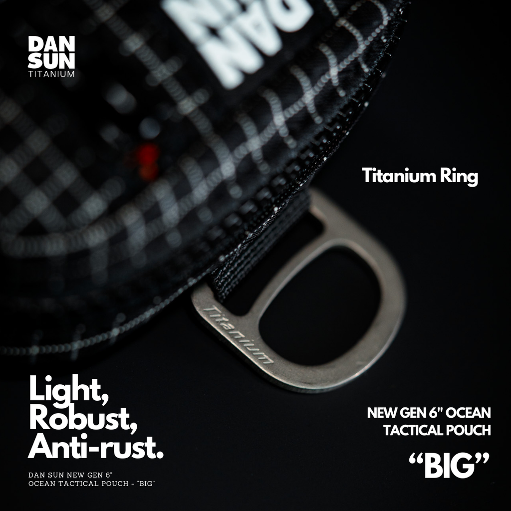 DAN SUN New Gen 6" Ocean Tactical Pouch - BIG – Deep Dive Dubai
