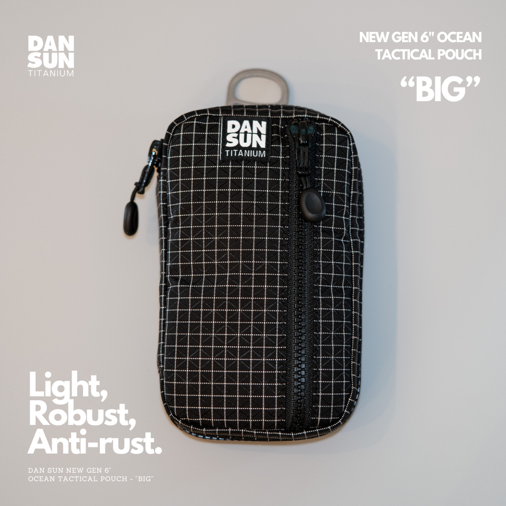 DAN SUN New Gen 6" Ocean Tactical Pouch - BIG – Deep Dive Dubai